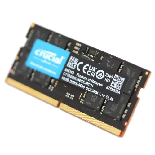 Crucial 16GB DDR5-5600 SODIMM non-ECC Memory CT16G56C46S5 for sale ...