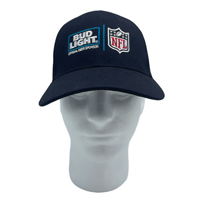Bud Light Official Beer Sponsor NFL Dark Blue Cap Game Day Snapback Hat ...