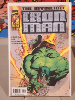 Invincible Iron Man #2 Iron Man Vs Hulk 9.6-9.8 | eBay