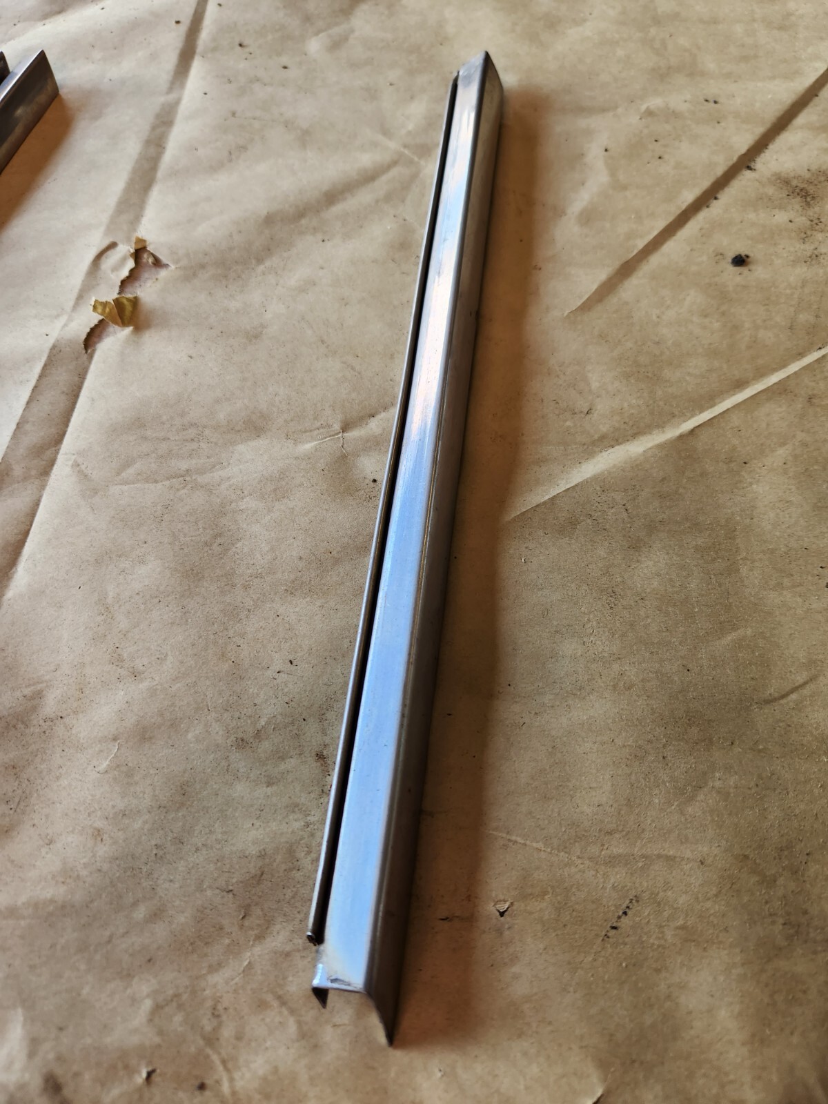 1955 1956 1957 Chevy Nomad Fixed Curved Glass SS Channel Driver Side ...