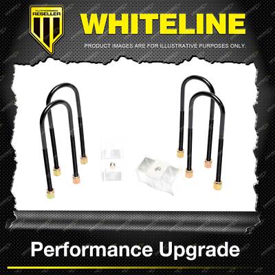 Whiteline Rear 2" Lowering Block Kit for Holden Commodore VY VZ Crewman ...