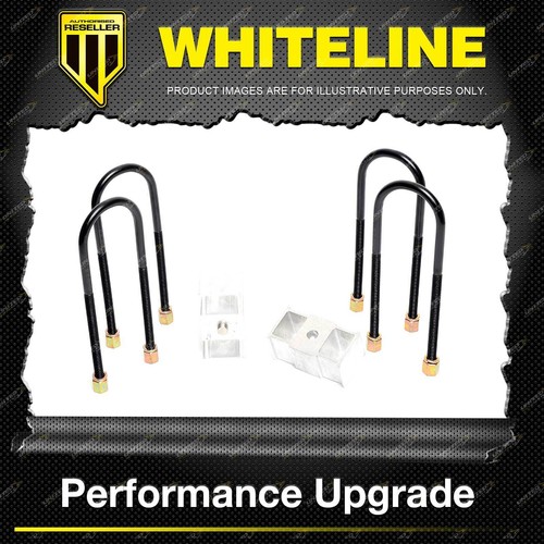 Whiteline Rear 2" Lowering Block Kit for Holden Commodore VY VZ Crewman ...