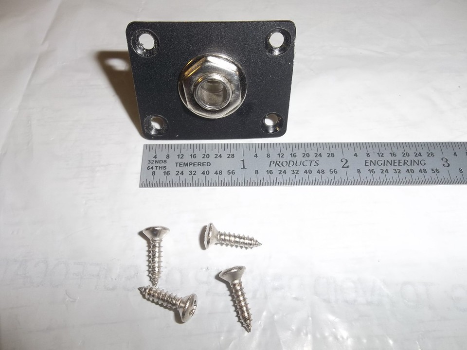 Fender Squier Affinity Tele BLACK JACK PLATE w/ SCREWS Telecaster ...