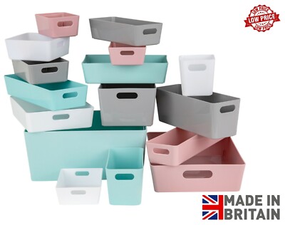 Wham Studio Basket Multi-Purpose Bathroom Kitchen Home Office Storage ...