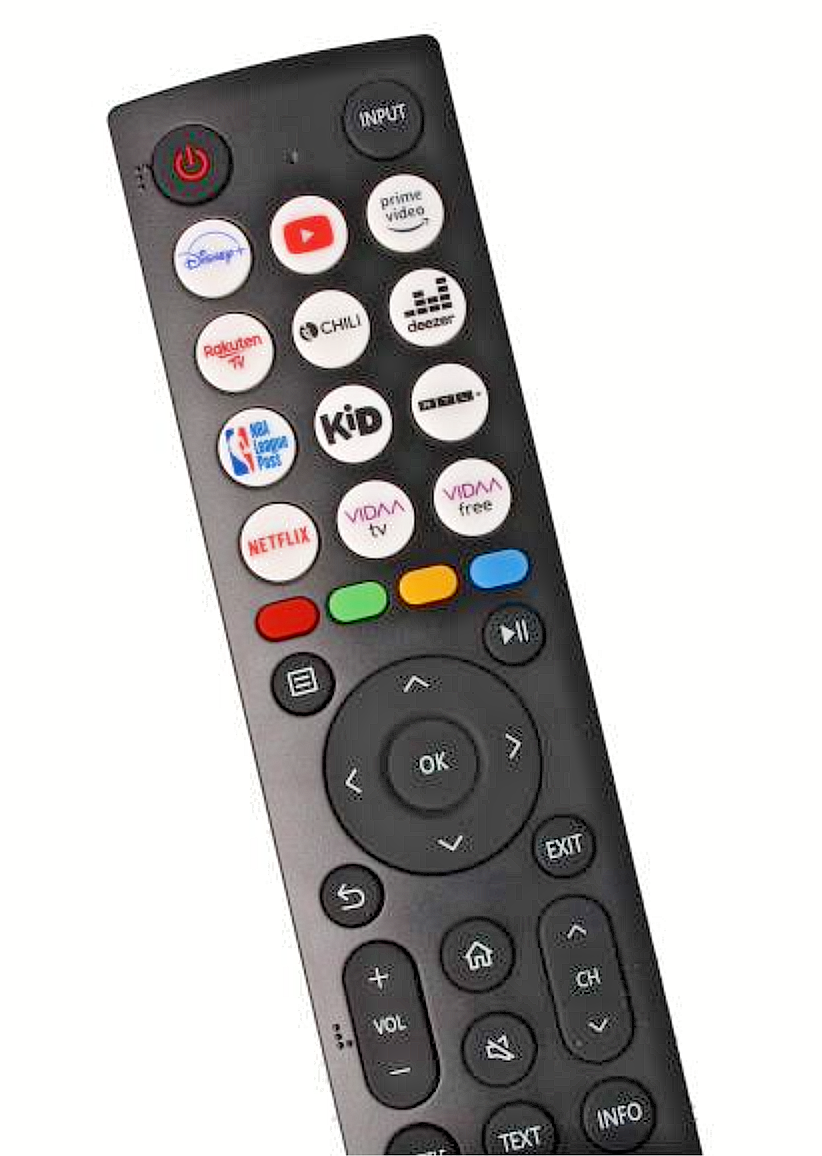 Genuine Remote Control For Hisense Vidaa TV 32A5KQTUK 40A4KTUK 32A4KTUK ...