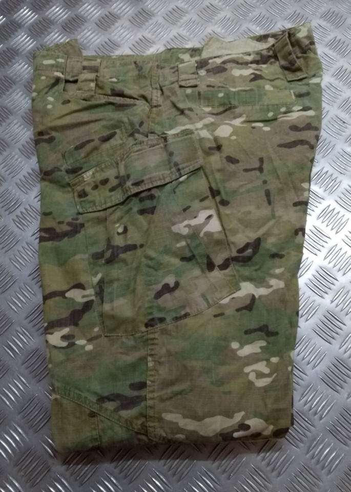BDU Camo Trousers Solo US Multi Terrain Pattern Active Combat Pants ...