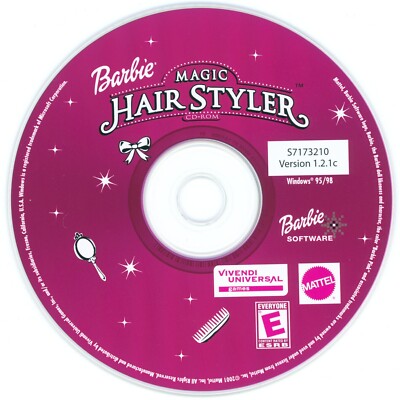 Barbie Magic Hair Styler CD-ROM (PC, 1997)* DISC ONLY * PRE-OWNED | eBay