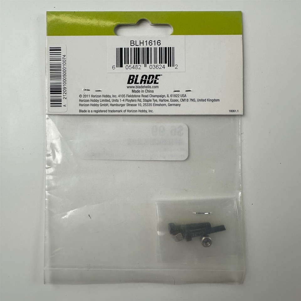 Blade BLH1616 Main Rotor Blade Mounting Screw & Nut Set (2) for B450 ...