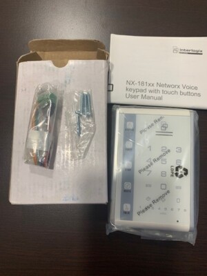 Interlogix GE Security NetworX NX-1811E Touch LED Keypad, Portrait ...