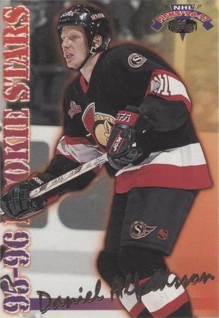 1996-97 Topps NHL Picks - Rookie Stars Daniel Alfredsson #RS1 for sale ...