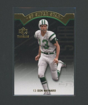 2009 SP Threads SP Super Star Die-Cuts Don Maynard #AP12 HOF | eBay