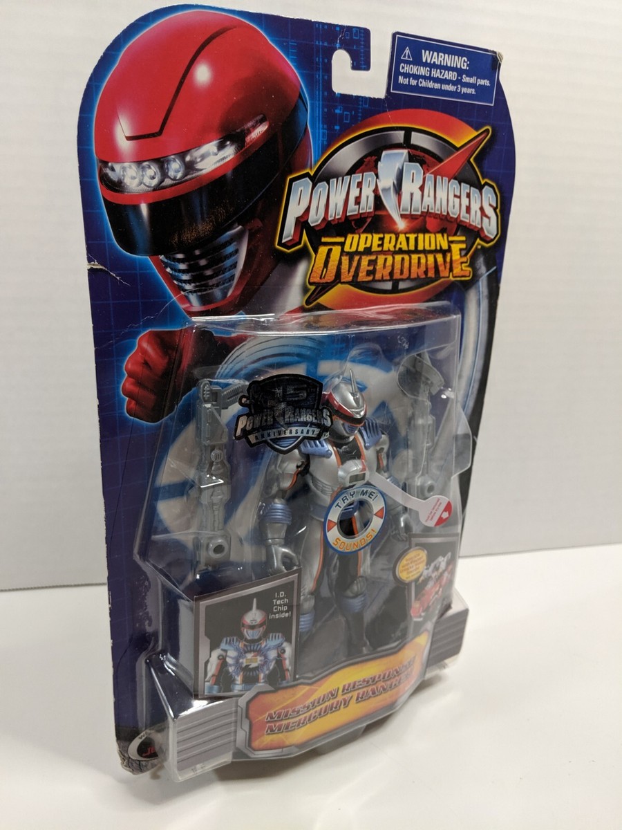 Power Rangers Operation Overdrive Mercury Ranger Toys Power Rangers