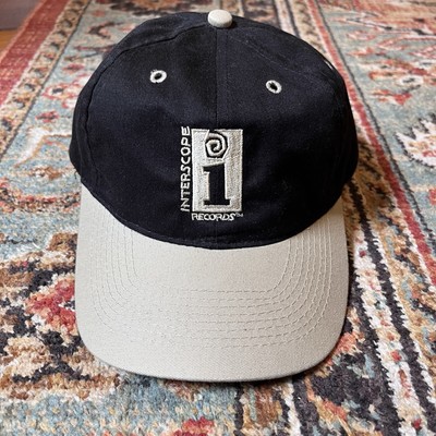 Vintage Interscope Records Hat Cap Snapback Black BIG Tupac Rap Tee Hip ...