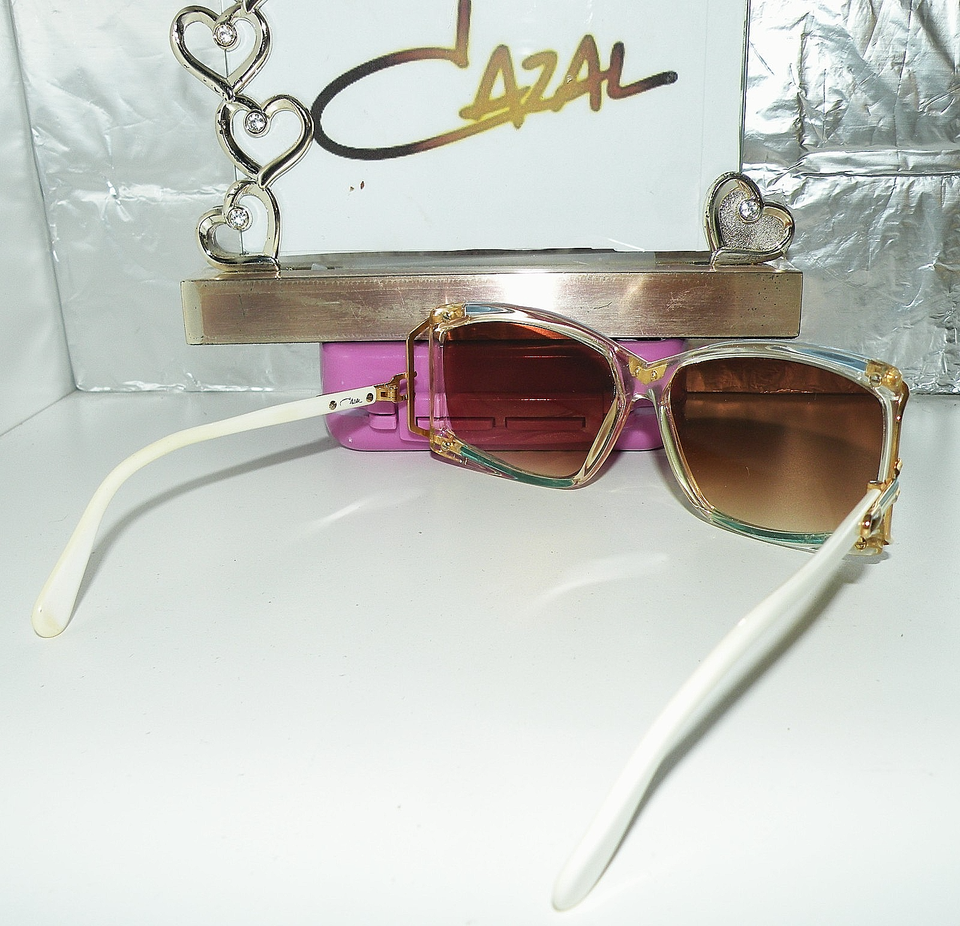 VTG 1970s CAZAL MOD 179 COL 263 W/NEW LENSES W. GERMANY SUNGLASSES BOX ...