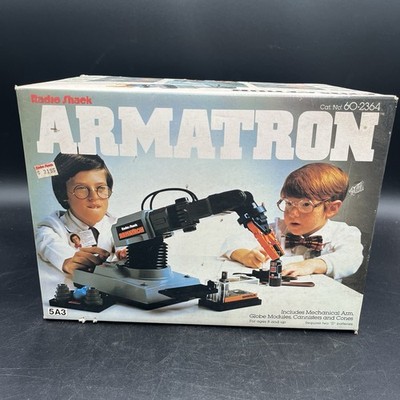 Vintage Radio Shack Super Armatron Robotic Arm 60-2576 & Box NON ...