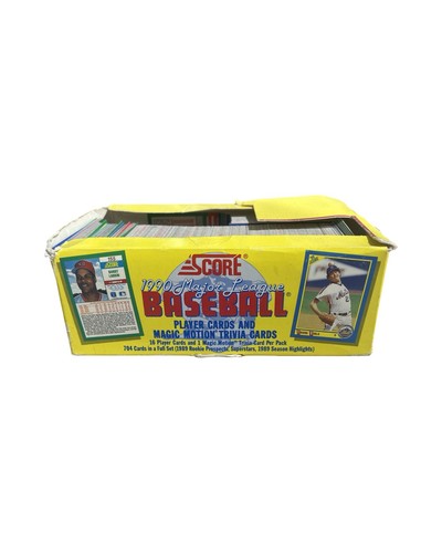 1990 Score MLB Baseball Box!!! OPEN UNSEALED | eBay