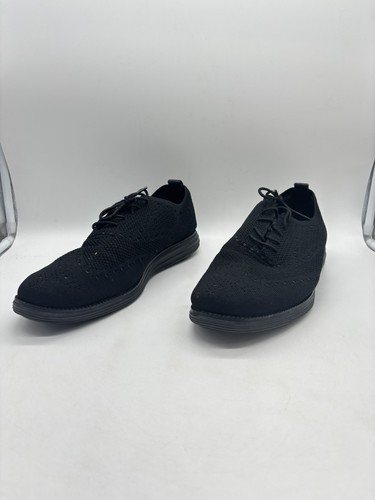 Cole Haan Men's Original Grand Knit Wingtip II Sneaker C28443 Black US ...