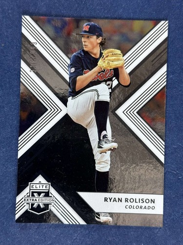 2018 Panini Elite Extra #21 Ryan Rolison Colorado Rockies /999 | eBay