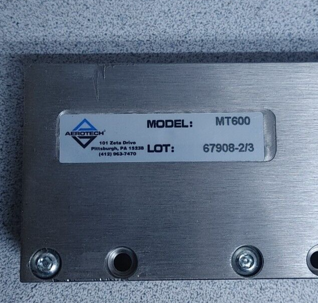 AEROTECH MT600 LINEAR MAGNET SERVO MOTOR "U" CHANNEL 24" WOW!! | eBay