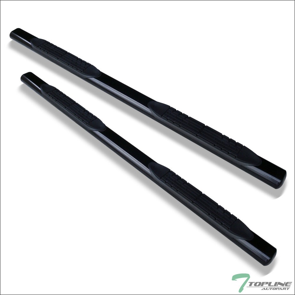 Topline For 07-14 Ford Edge/MKX 4" Oval Side Step Nerf Bars Running ...