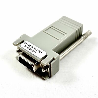 HP HPE 180-0055-01 3PAR 7000 8000 DB9 to RJ45 Serial Console Adapter ...