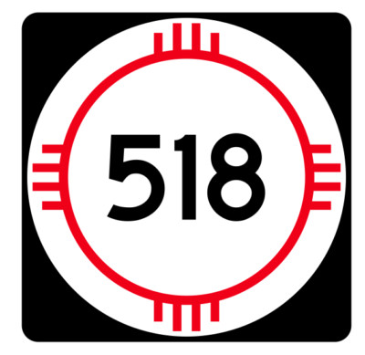 New Mexico State Road 518 Sticker R4198 Highway Sign Road Sign Decal | eBay