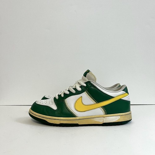 2006 Nike Dunk Low Baseball Pack Oakland A’s Green Brazil SB OG 309431 ...