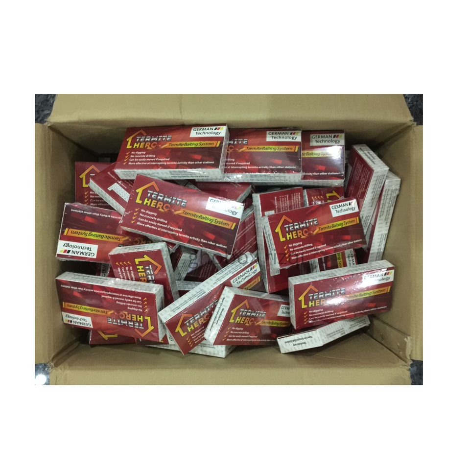 TERMITE HERO Organic Termite Baiting System Colony Eliminating System ...