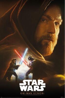 Obi-Wan Kenobi Star Wars poster movie 91.5 x 61 genuine interior one-of ...