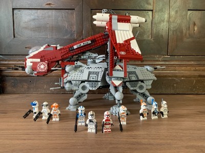 Lego Star Wars Custom AT-TE Dropship + Clones! 100% Lego! 2000+ Pcs ...