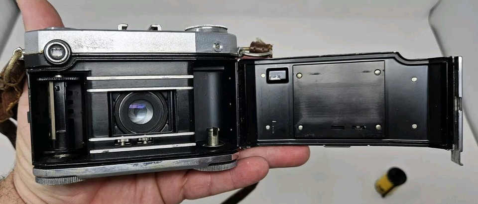 Zeiss Ikon Contessa 35 35/45mm Camera W/ Case & Strap Made In Germany ...