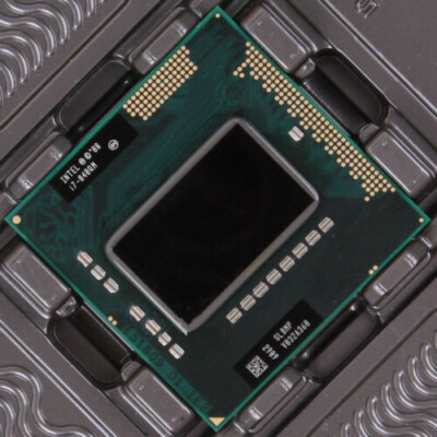 Intel Core i7 840QM CPU 1.86GHz 8M Quad Core SLBMP Socket G1 PGA998 ...