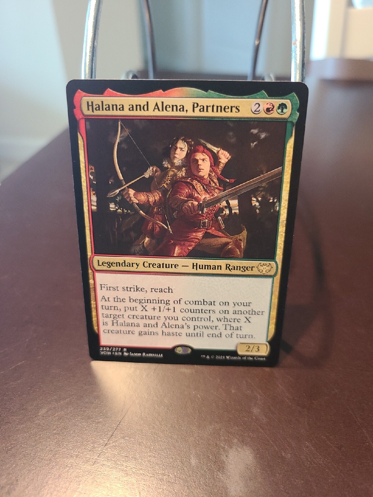 MTG Halana and Alena, Partners Innistrad: Crimson Vow 239/277 Regular ...