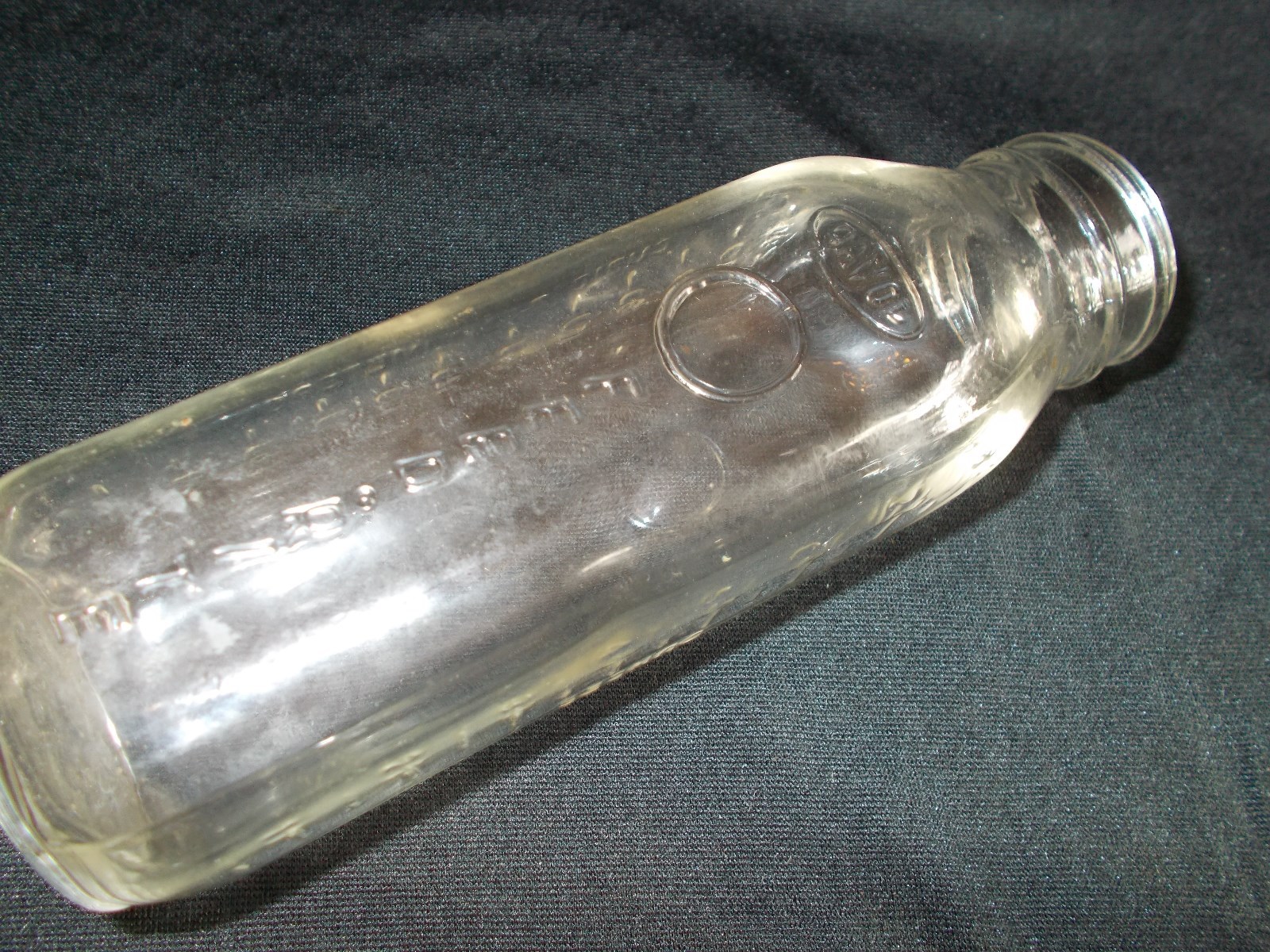 Vintage Davol Feed Rite Glass Nurser Bottle in Original Package Sleeve ...