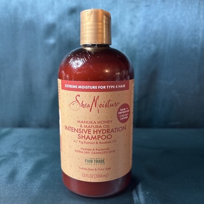 Shea Moisture Manuka Honey & Mafura Oil Intensive Hydration Shampoo ...