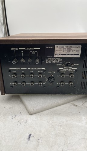 Sony STR-6046A Stereo Receiver Vintage Hi-Fi Audio Amplifier Classic ...