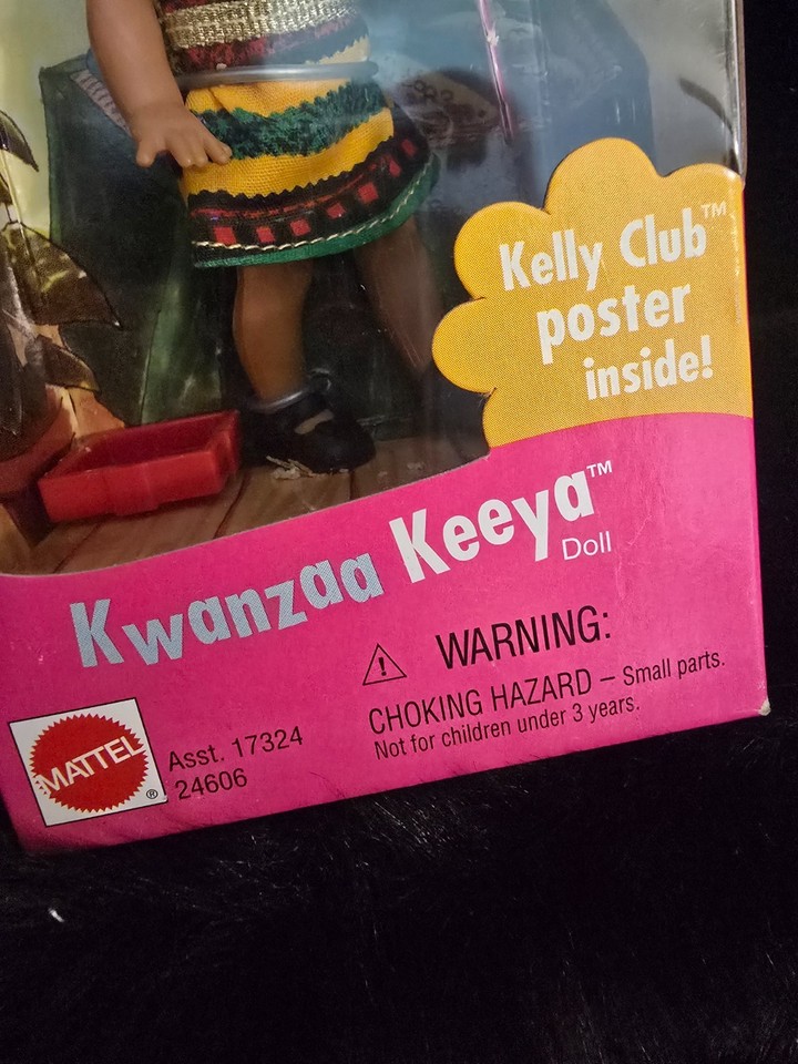 Barbie Kelly Club Kwanzaa Keeya Doll African American 1999 Mattel 24606 ...