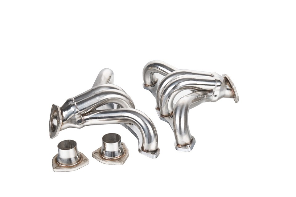 For Chevy Hugger Small Block SBC V8 283 305 327 350 Exhaust Headers ...