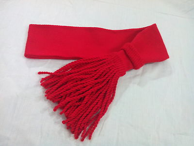 Army Sash Red wool/Sergeants Sgt Red Sash/Sash Shoulder Red Guards size ...