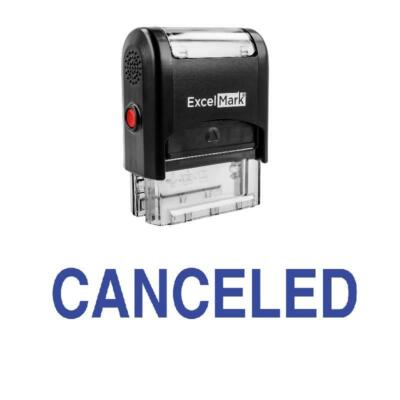 CANCELED Stamp - Self-Inking / Blue | eBay.de