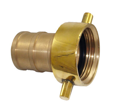 Brass CFA Female to 38mm 50mm 65mm Hose Barb Country Fire Authority ...