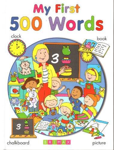 My First 500 Words - Library Binding - GOOD | eBay