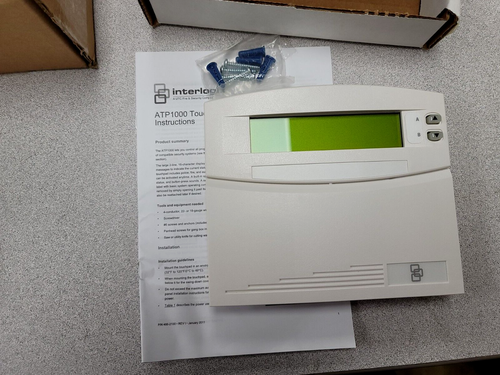 Interlogix 600-1021-95R Concord 4 Control Panel Kit ATP-1000 / 60-983 ...