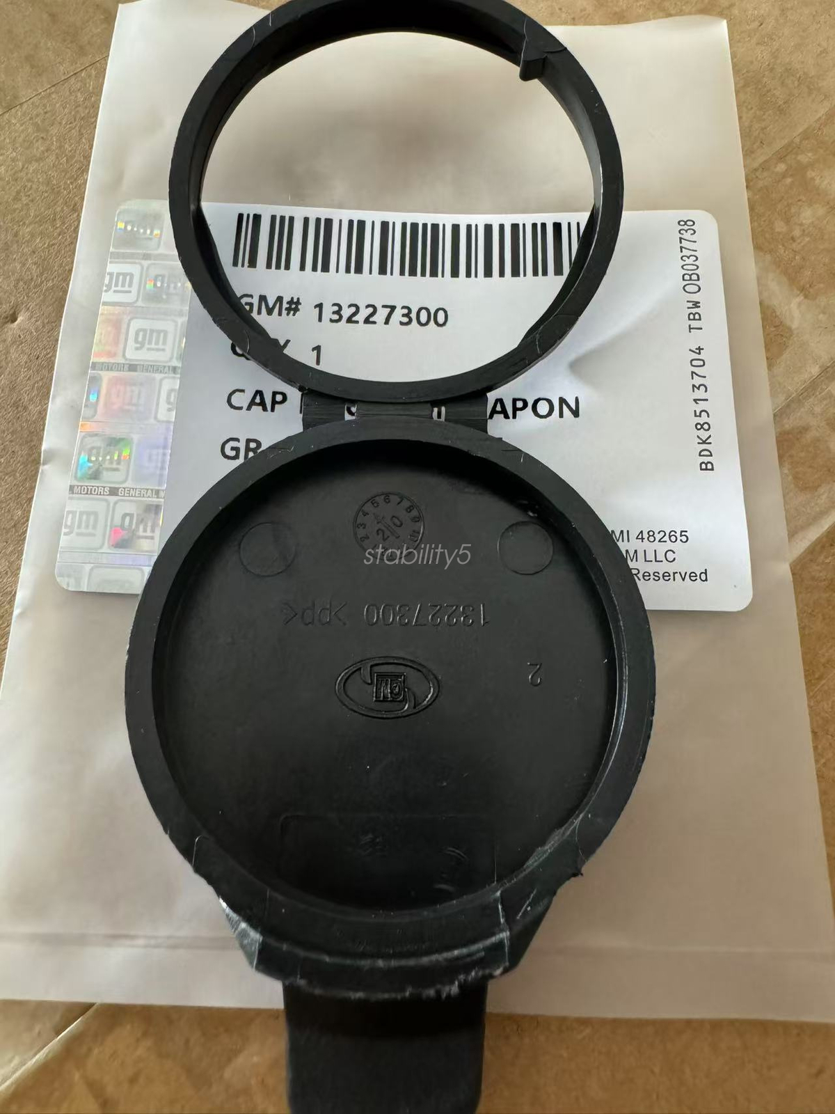 NEW OEM GM Windshield Washer Fluid Reservoir Cap 08-18 GM Models ...