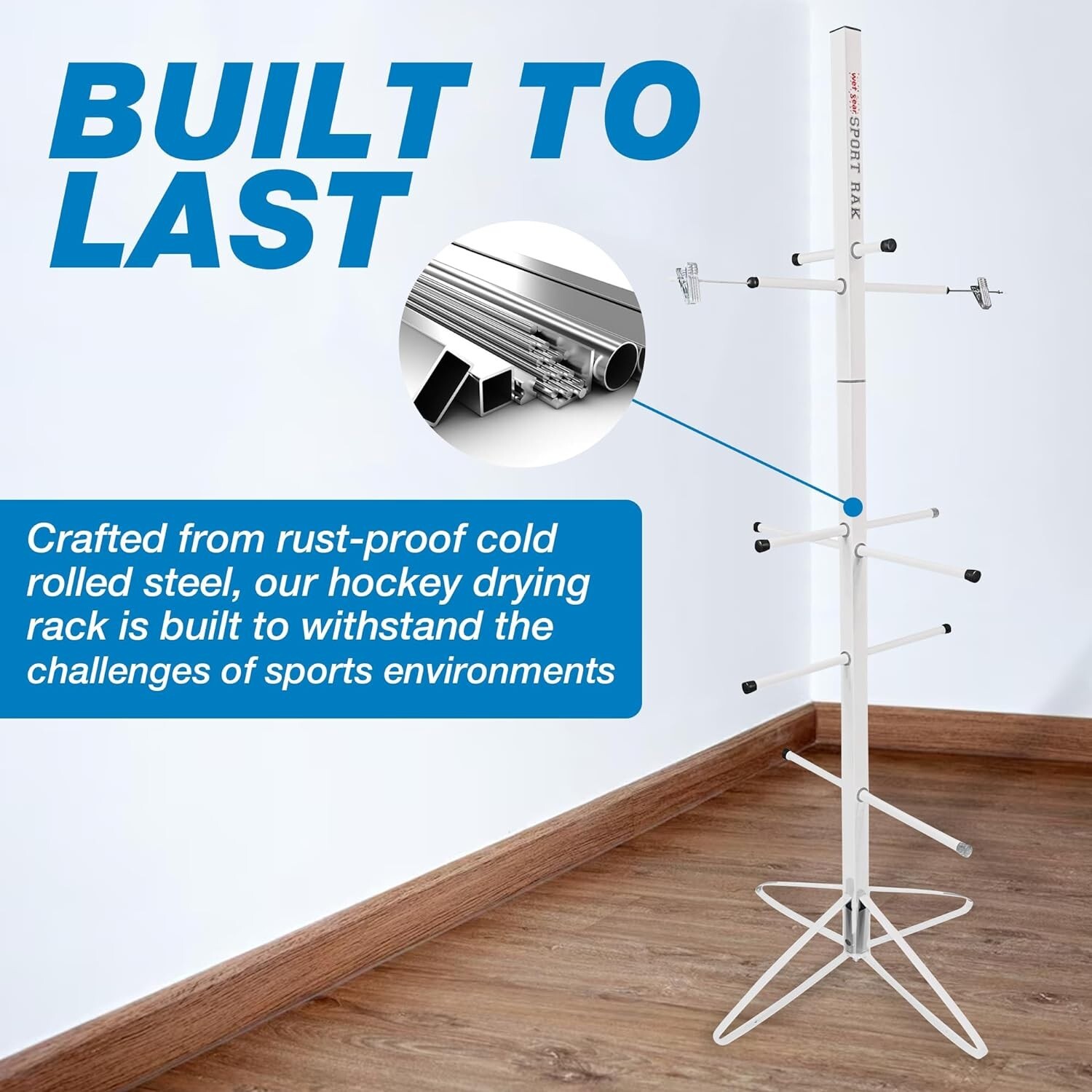 Wet Gear-Hockey Equipment Dryer Rack: Metal Model | eBay