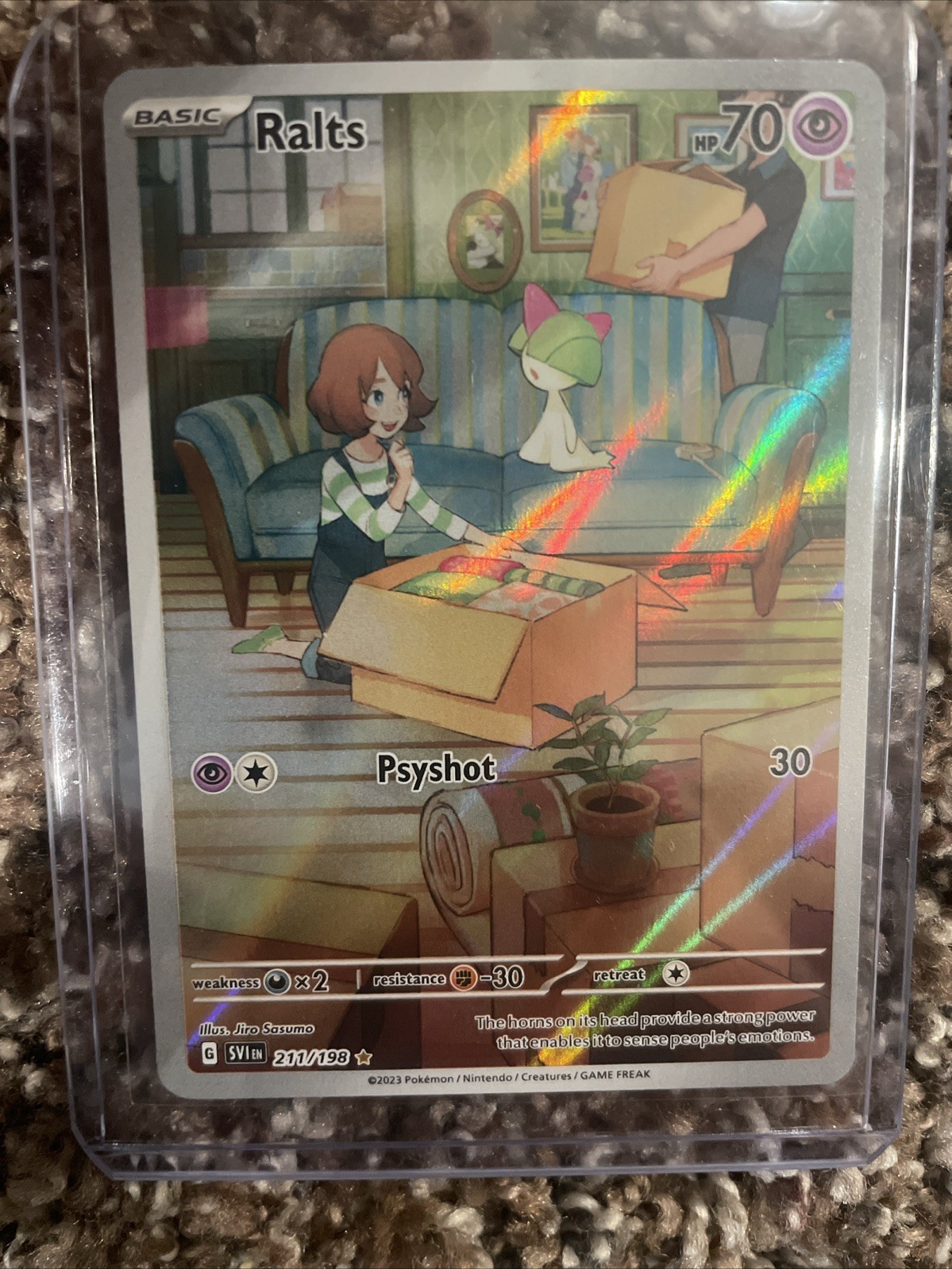 Ralts 2023 Scarlet & Violet #211/198 Illustration Rare Price Guide ...