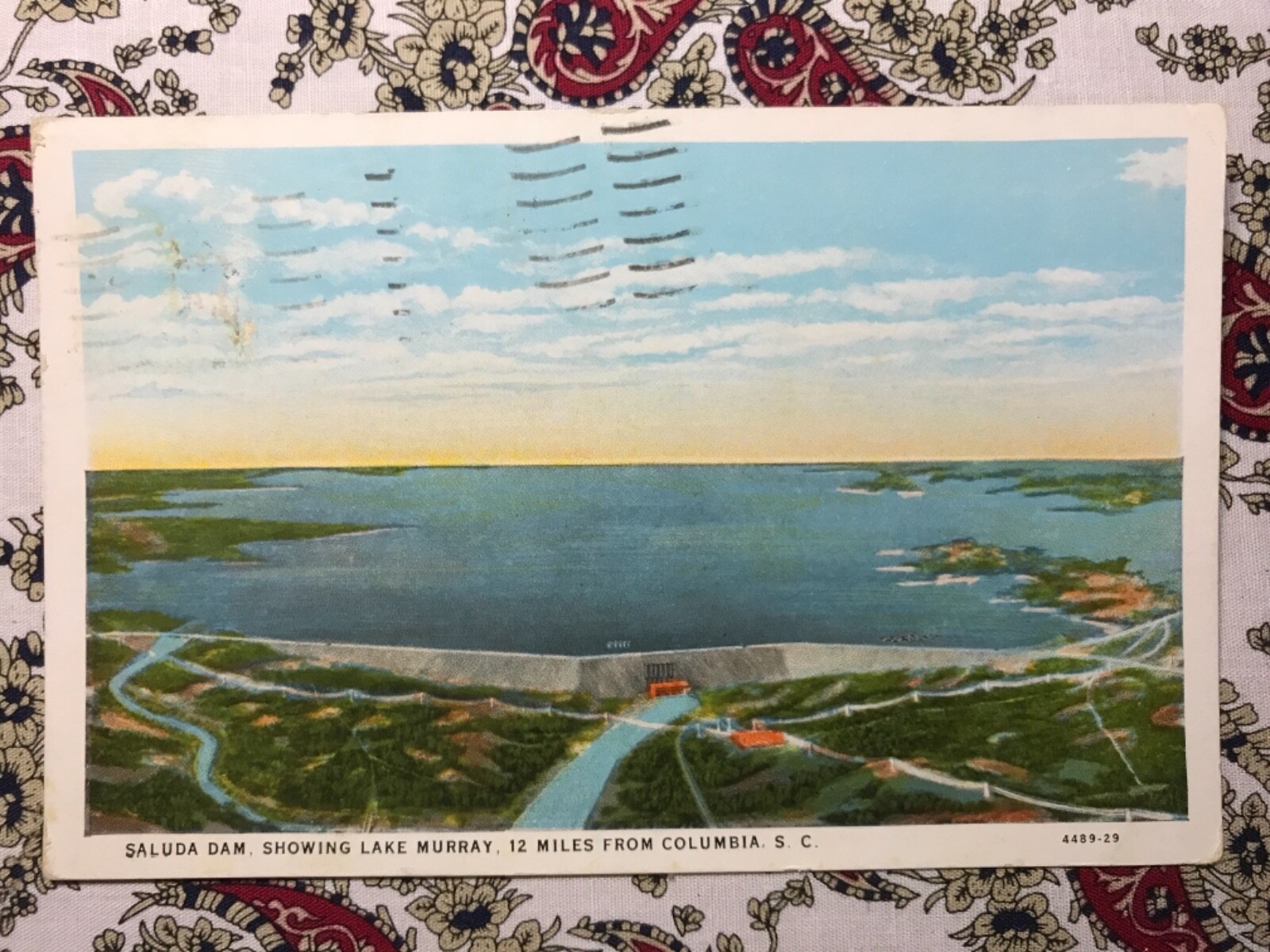 Saluda Dam, Lake Murray, Columbia, South Carolina | eBay