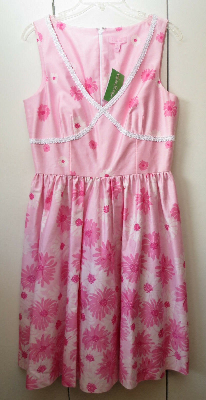 Lilly Pulitzer Annette Dress in Parade Pink Bouquet Toss Size 10 NWT | eBay