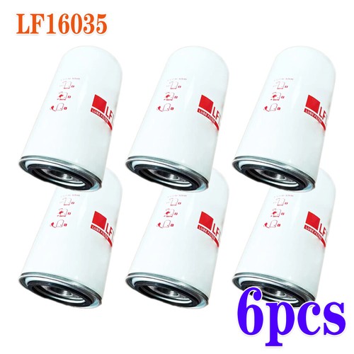 Set of 6, LF16035 Lube Filter for 1989-2013 5.9L & 6.7L, LF-16035 Oil ...