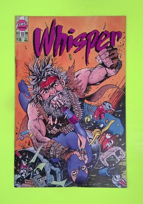Whisper #19 Vol. 2 1988 First Comics 8.0 Comic Book A66-183 | eBay